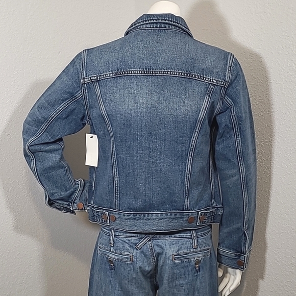 J Brand | Jackets & Coats | J Brand Gene Shrunken Crop Jean Jacket In ...